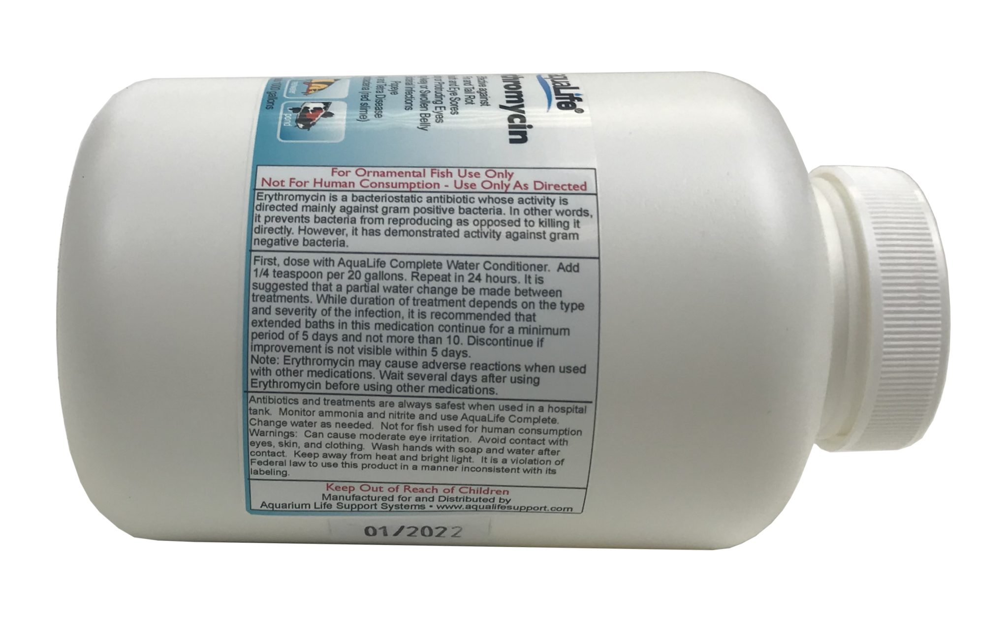 Erythromycin - Treats 1,000 Gallons - aquaLife® - Aquarium Life Support ...